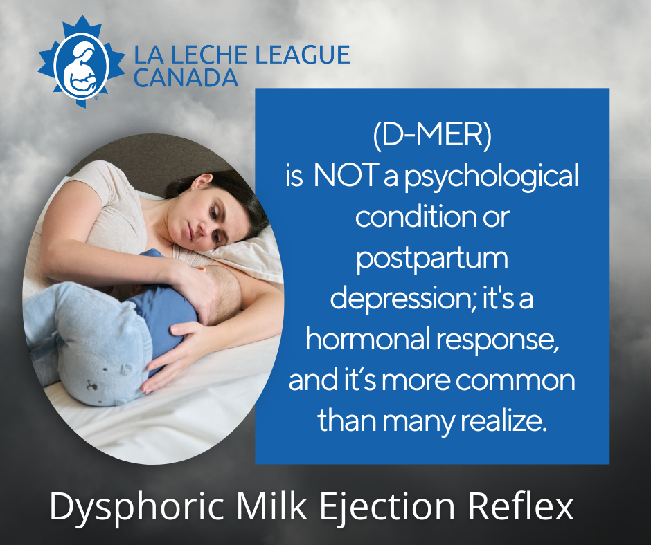 Dysphoric Milk Ejection Reflex (D-MER) | La Leche League Canada