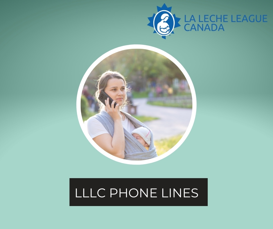 LLLC Phone Lines | La Leche League Canada - Breastfeeding Support and ...