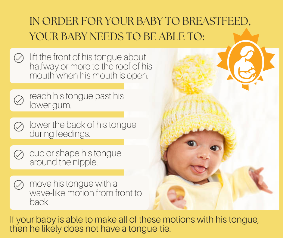Tongue and Lip-Ties | La Leche League Canada - Breastfeeding Support and Information